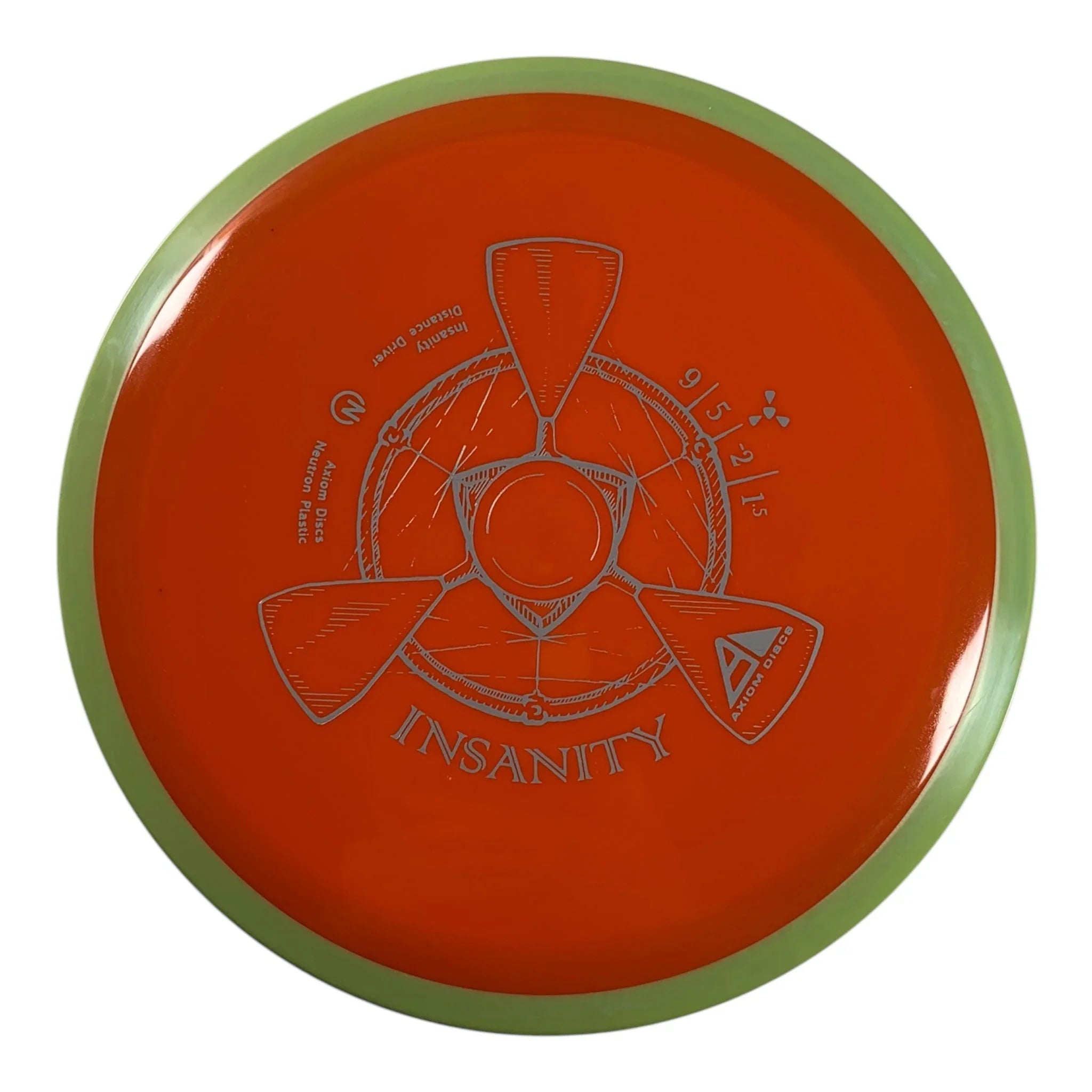 Insanity | Neutron | Orange/Green 171g by Axiom Discs – Perks and Re-creation