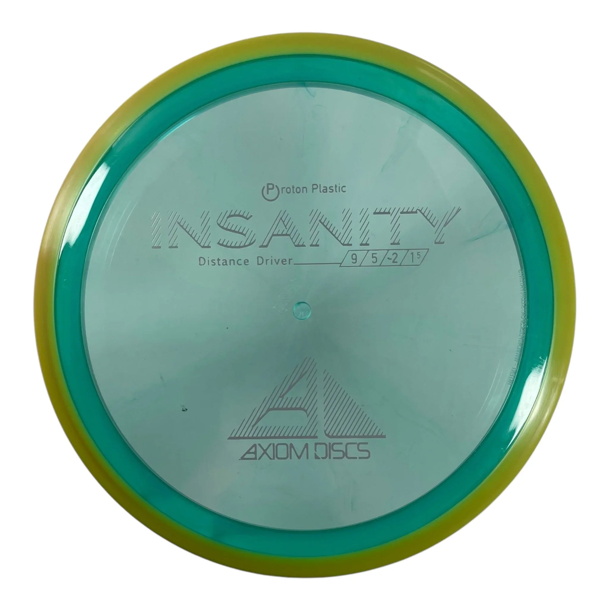 Insanity | Proton | Blue/Yellow 162g by Axiom Discs – Perks and Re-creation