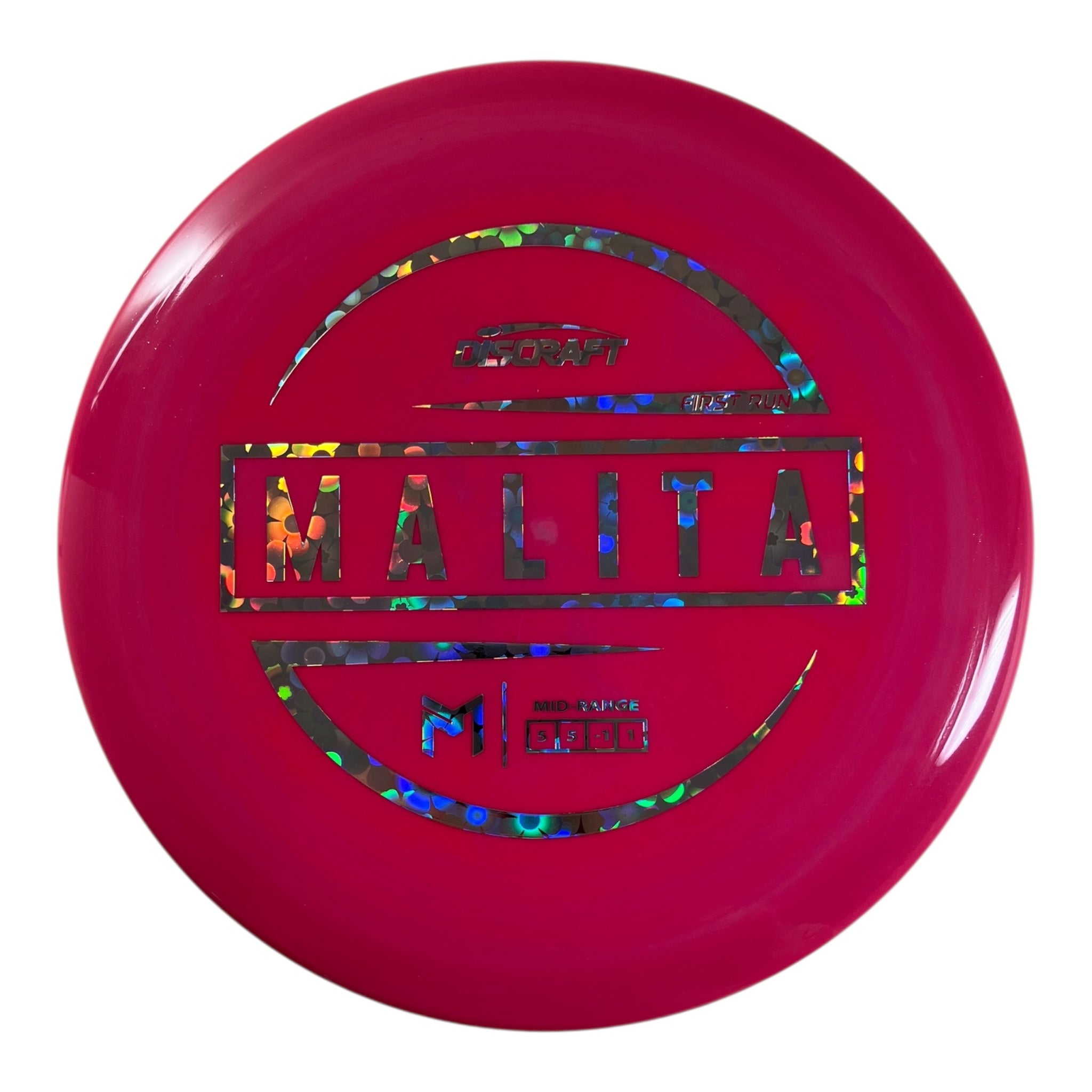 Malita | ESP | Pink/Flowers 170g (First Run) by Dynamic Discs – Perks and Re-creation