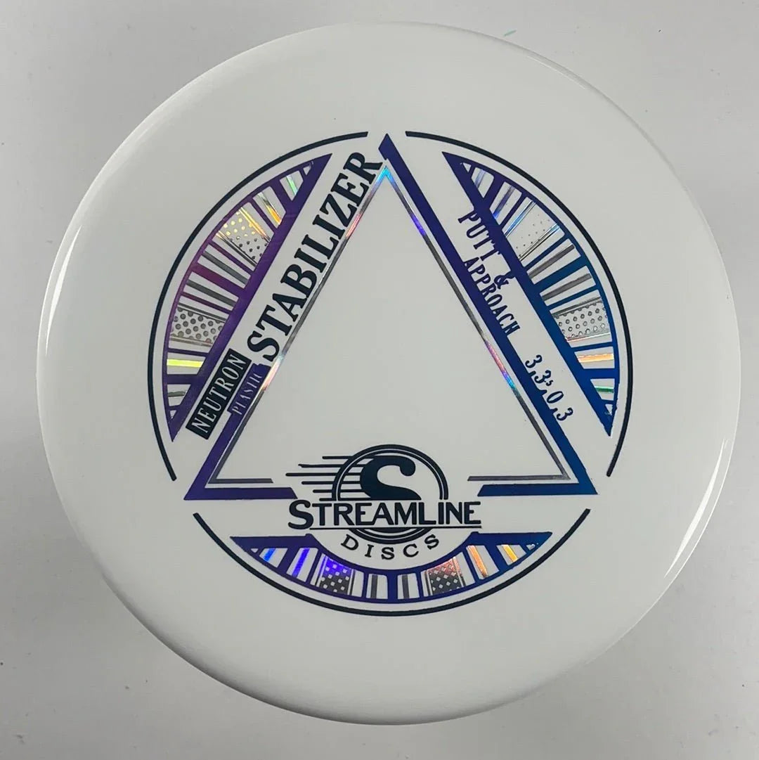 Stabilizer | Neutron | White/Purple 169g by Streamline Discs – Perks and Re-creation