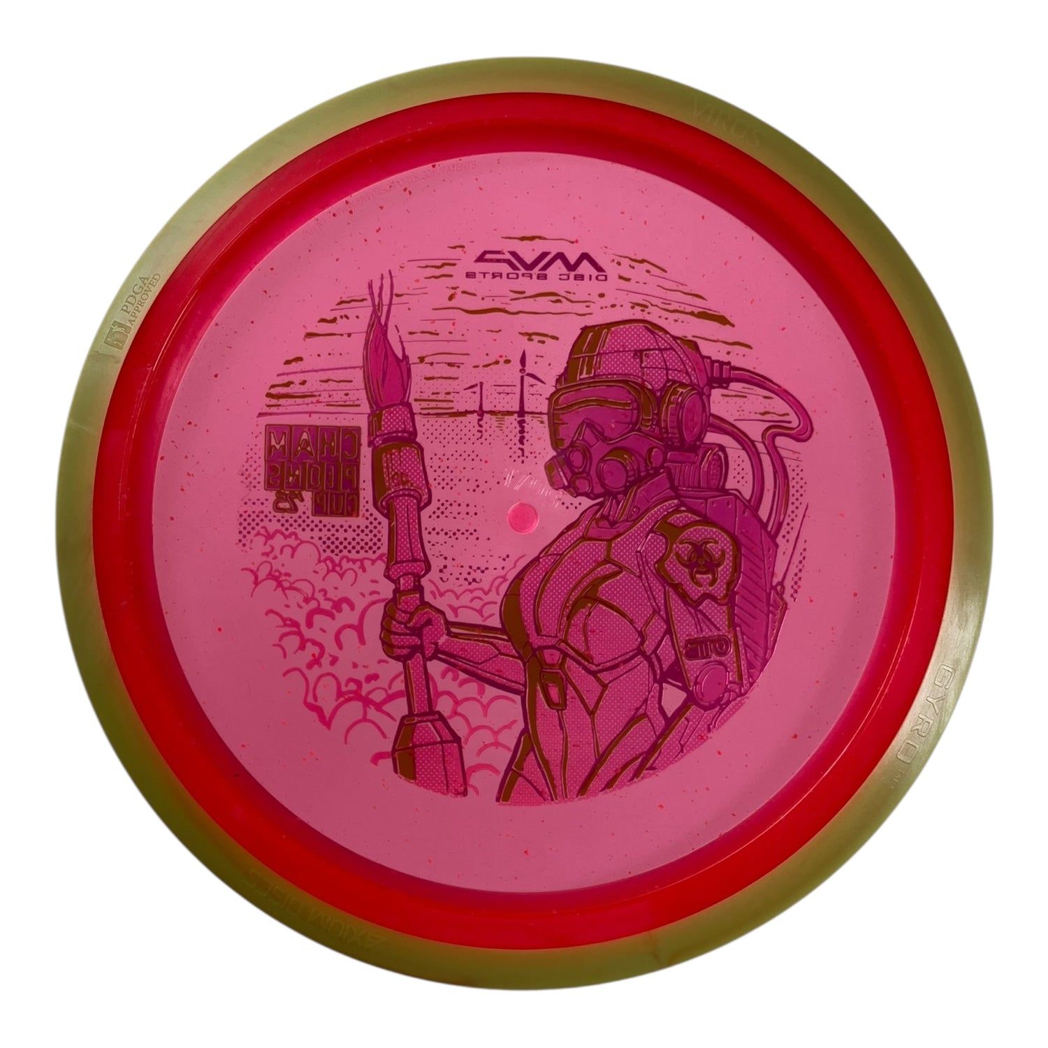 Virus | Neutron | Pink/Orange 173g by Axiom Discs – Perks and Re-creation