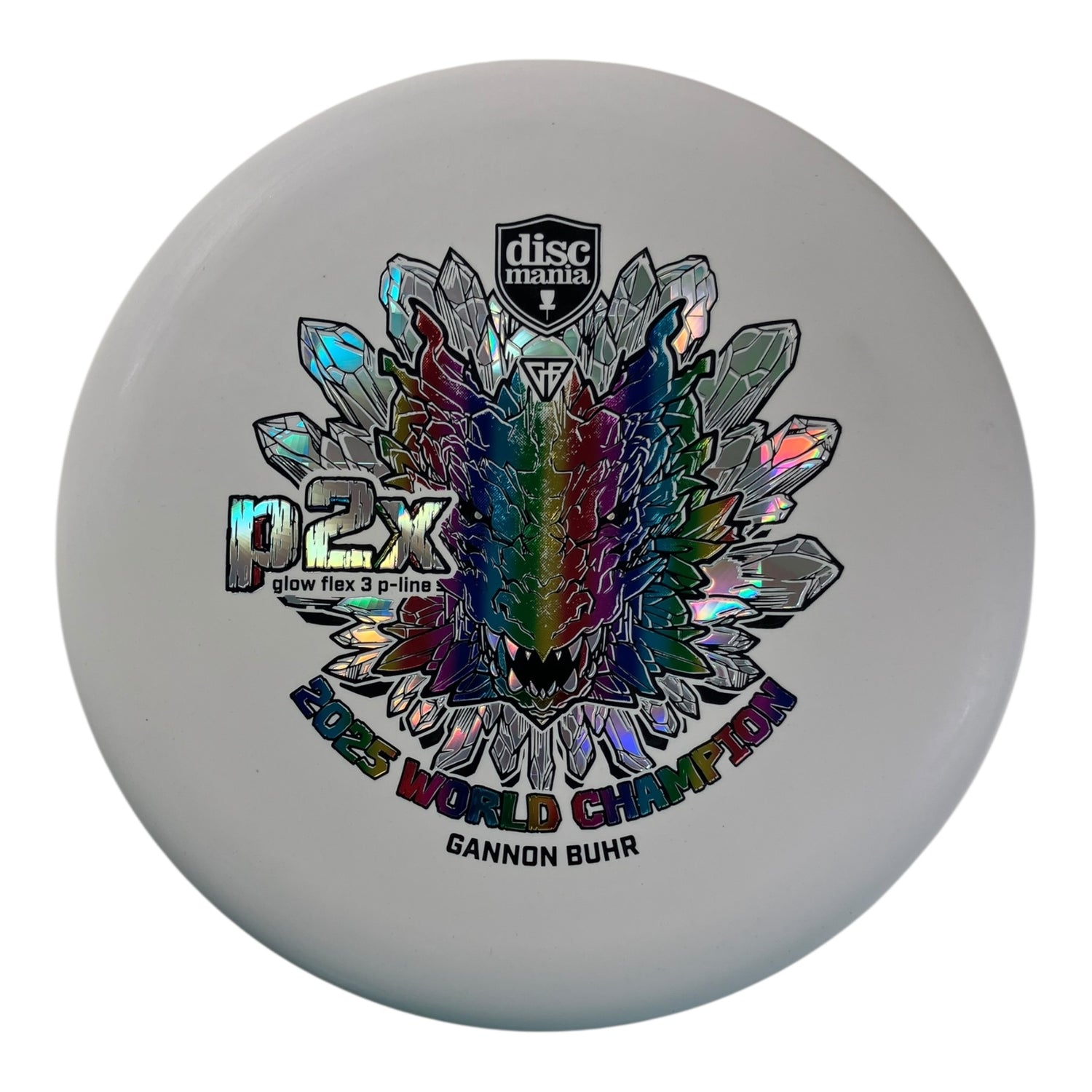 P2X | P-Line Flex 3 Glow | White/Rainbow 173g (Gannon Buhr World Champ ...