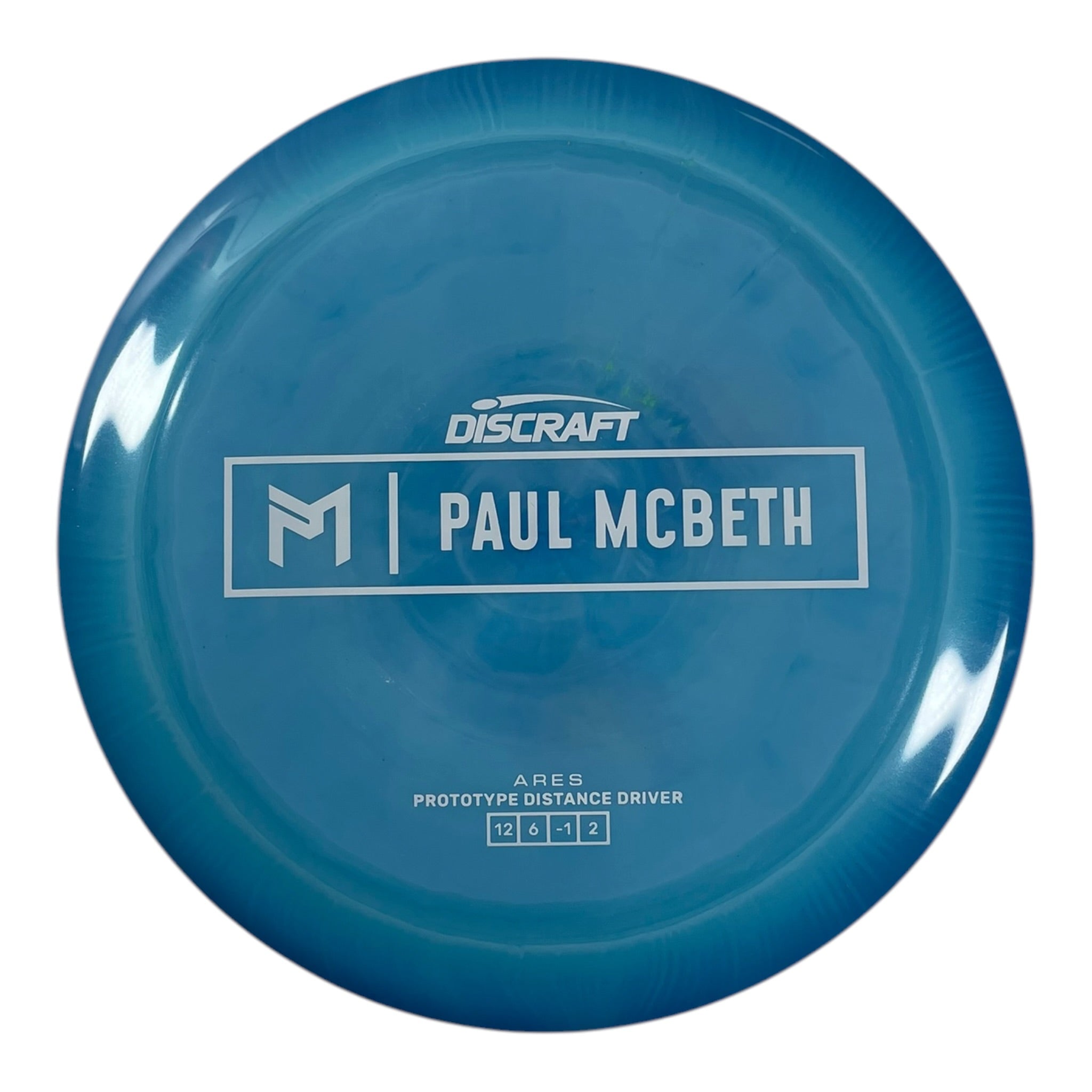Ares | ESP | Blue/White 173g (Prototype) by Discraft – Perks and Re ...