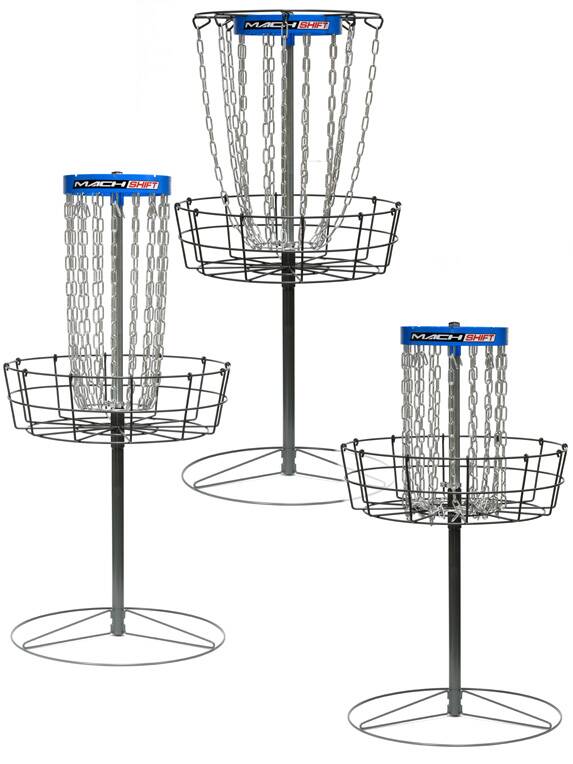 Mach Shift Portable Disc Golf Basket by DGA – Perks and Re-creation