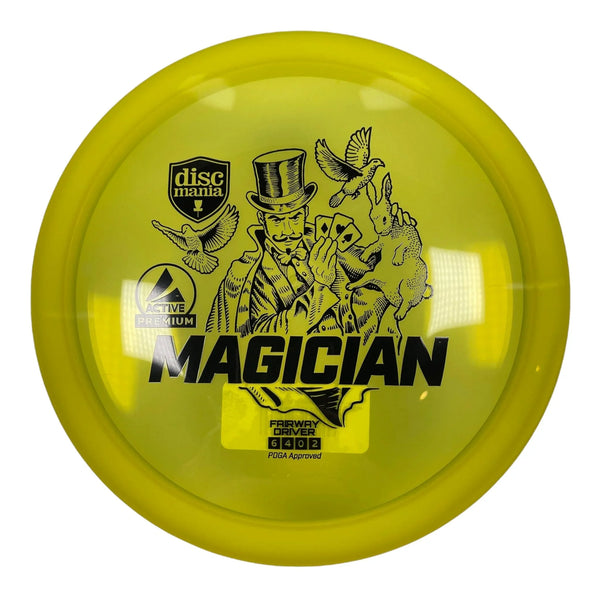 Magician | Active Premium | Yellow/Black 174-175g by Discmania – Perks ...