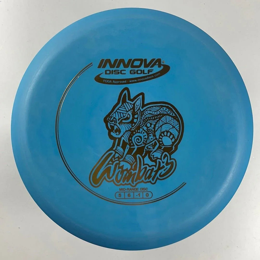 Wombat3 | DX | Blue/Gold 169g by Innova Champion Discs – Perks and Re ...