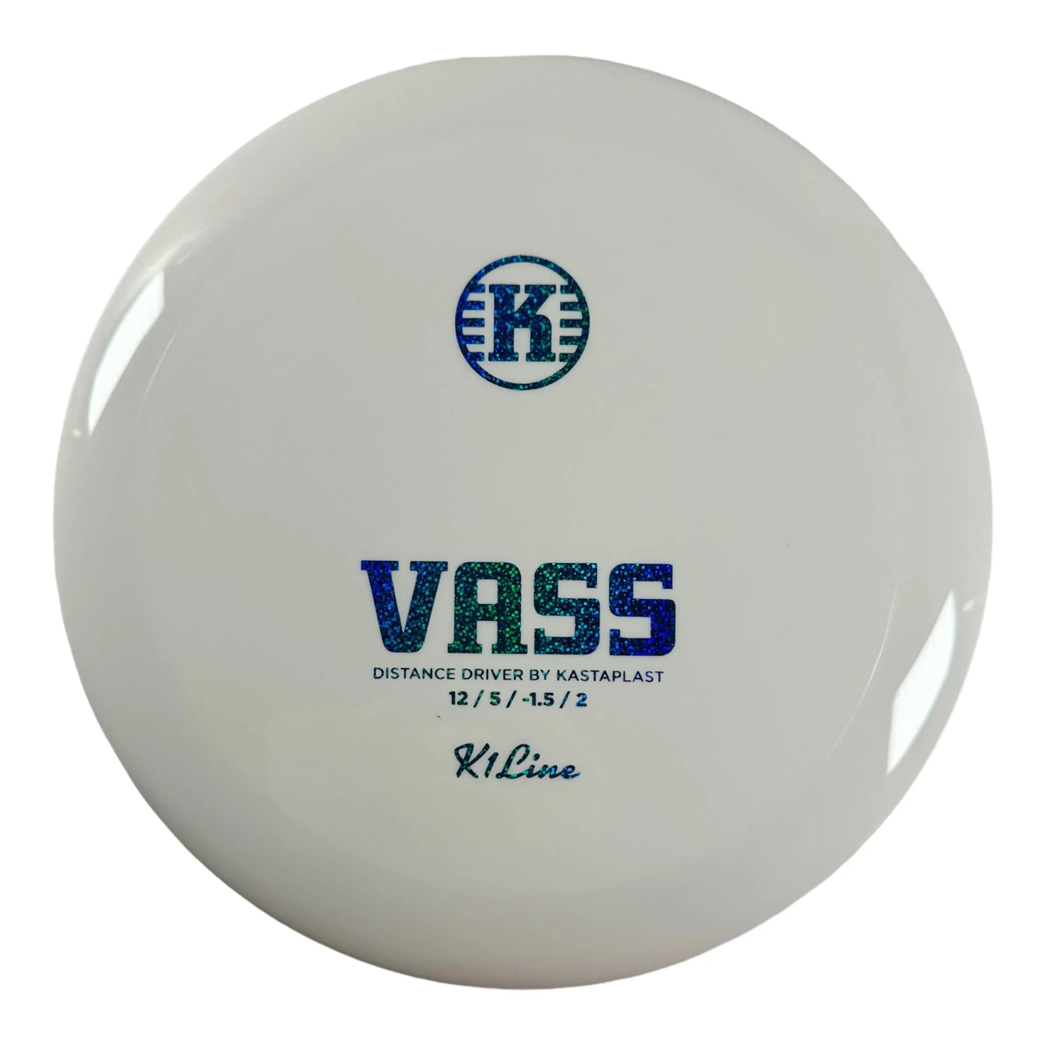 Vass | K1 | White/Blue 172g by Kastaplast – Perks and Re-creation
