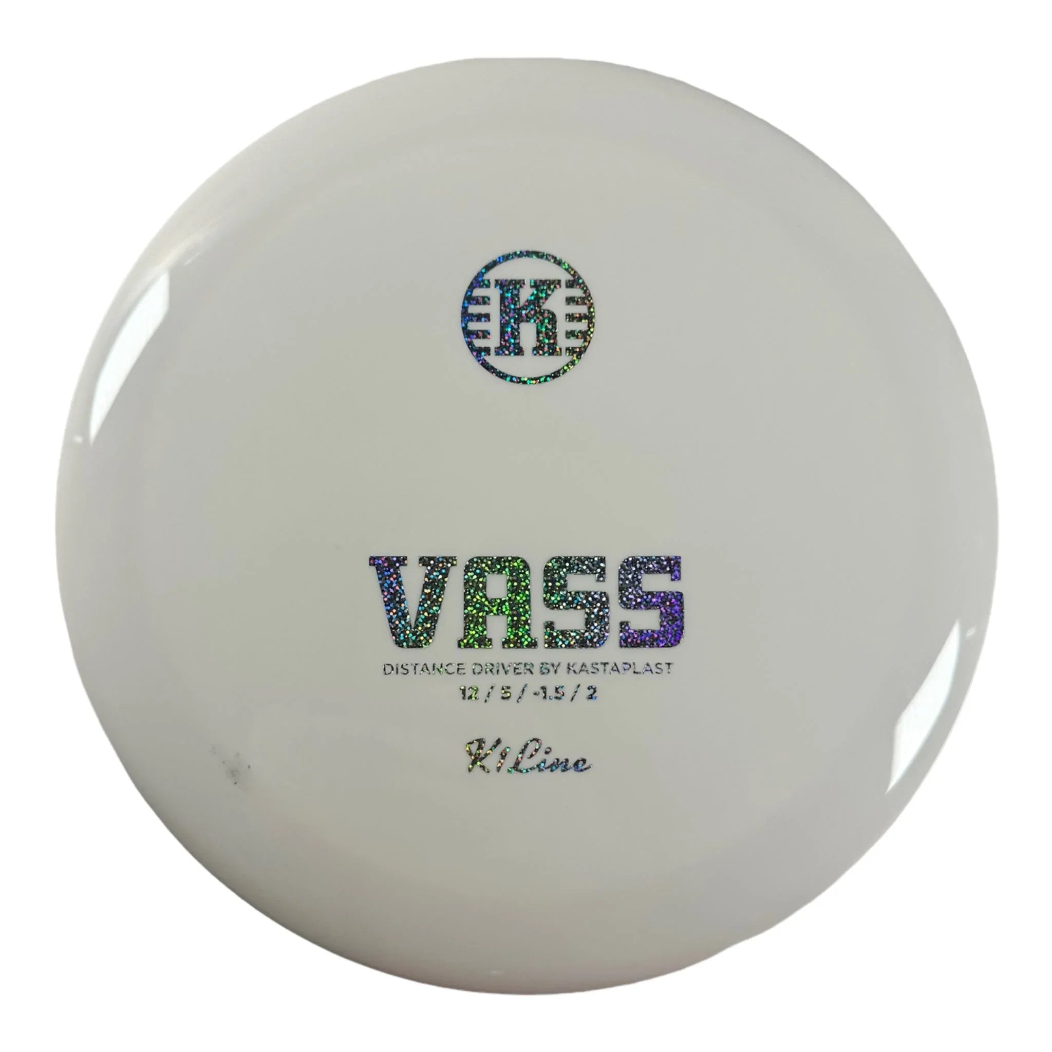 Vass | K1 | White/Holo 174-175g by Kastaplast – Perks and Re-creation