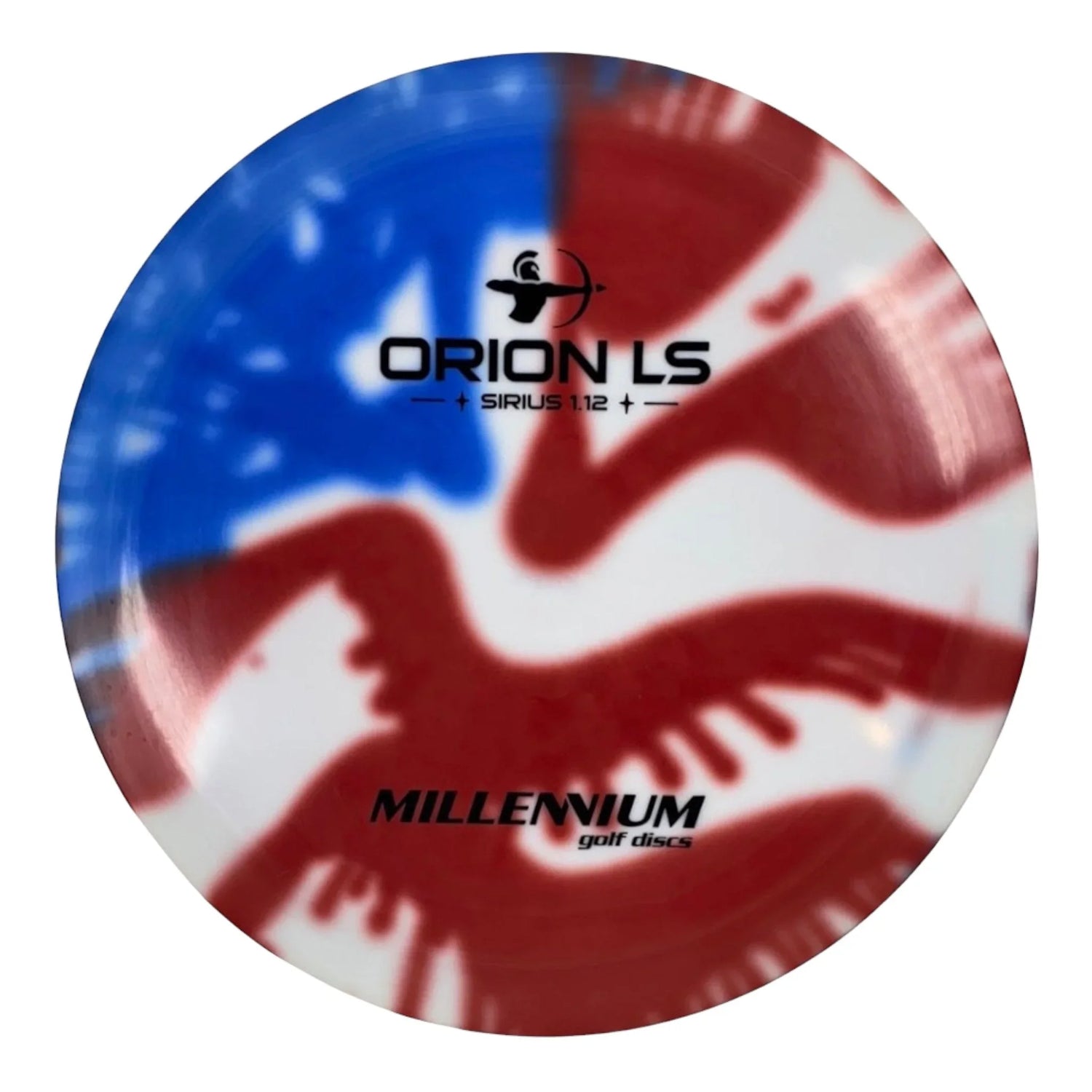 Orion LS | Sirius Dyed | USA/Black 162-171g by Millennium Golf Discs ...