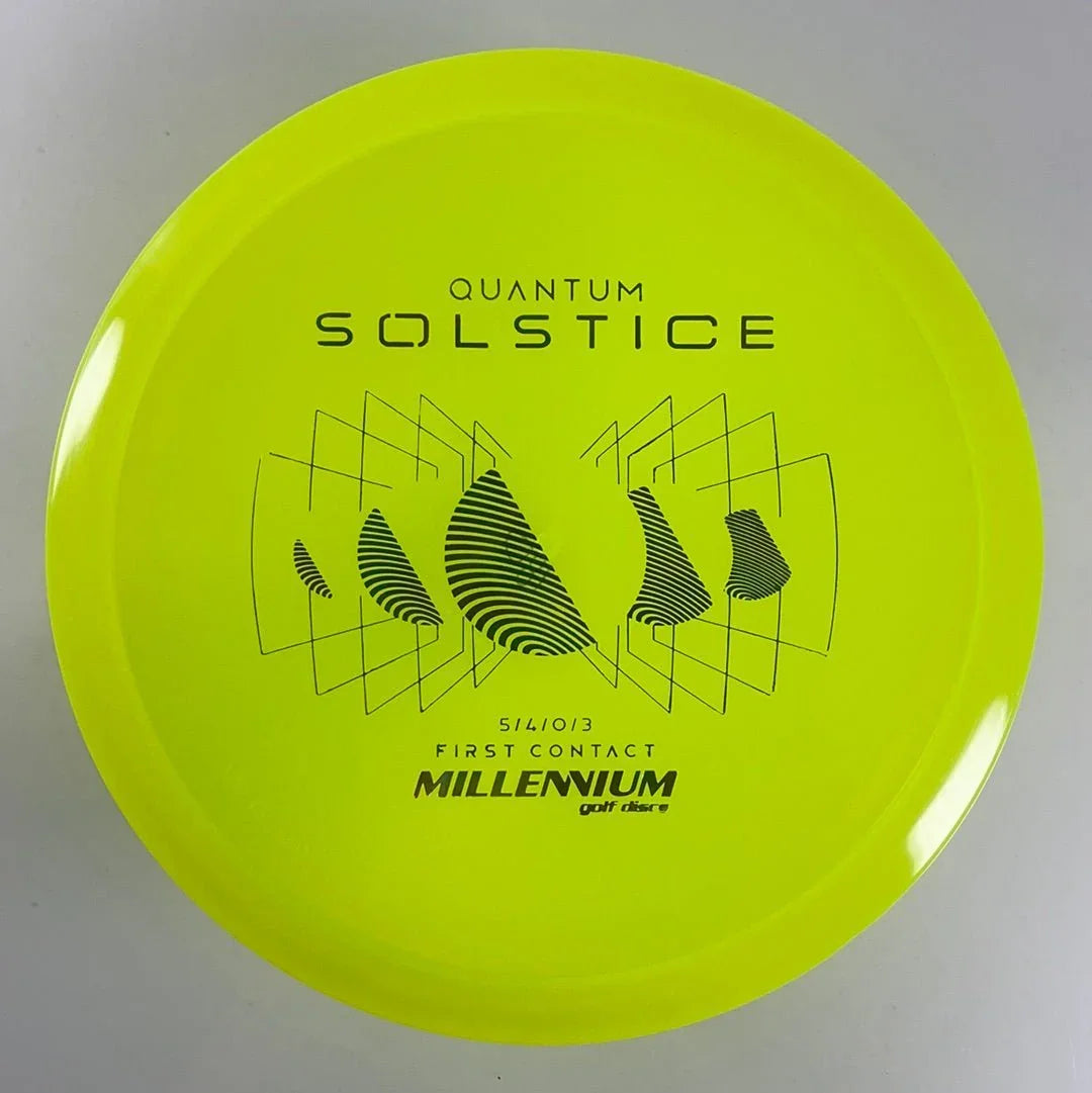 Solstice | Quantum | Yellow/Rainbow 180g by Millennium Golf Discs ...